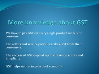 All about GST | PPTX
