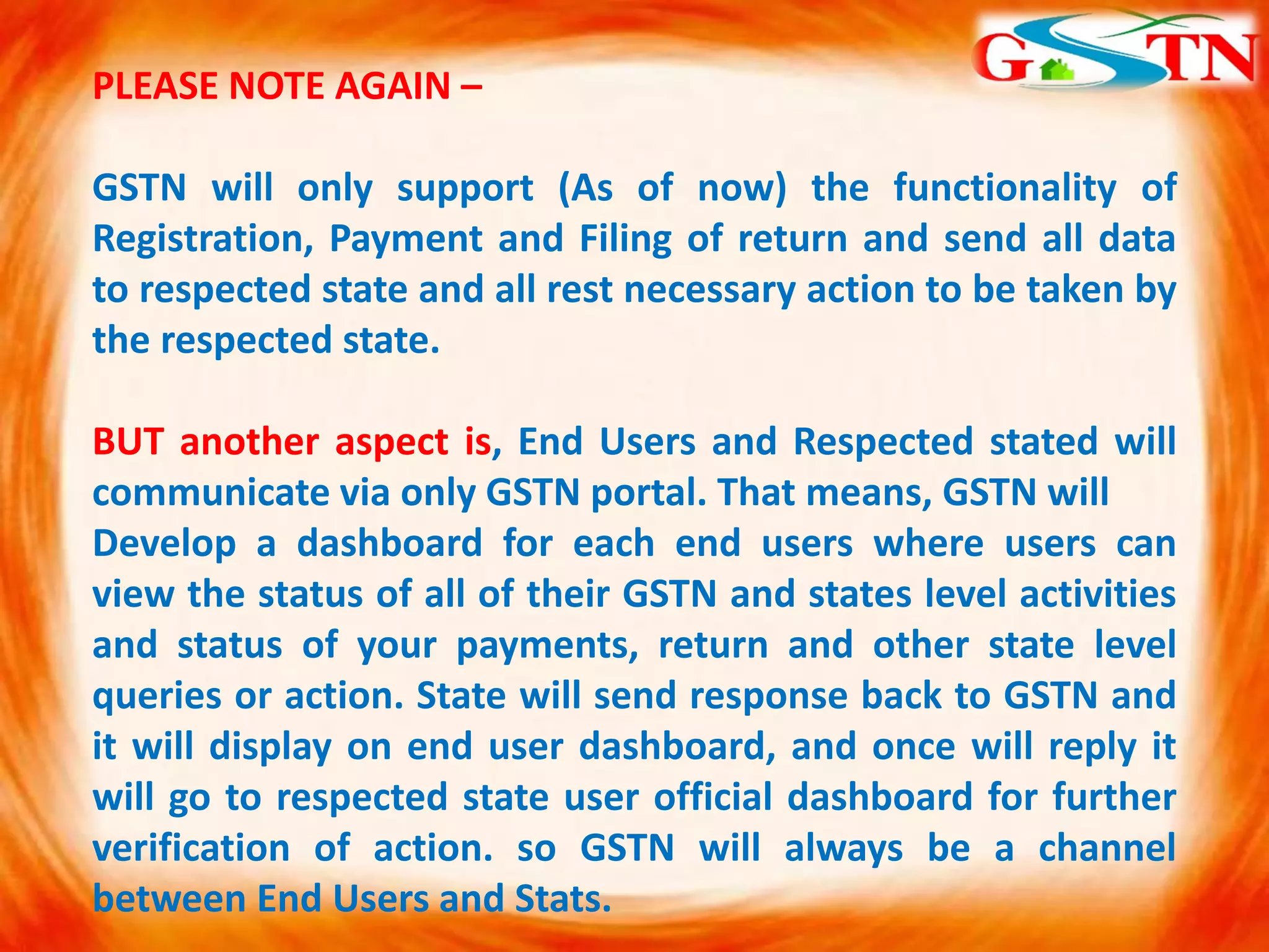 GST and GSTN Goods and Service Tax Network | PDF
