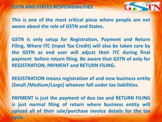 GST and GSTN Goods and Service Tax Network | PDF