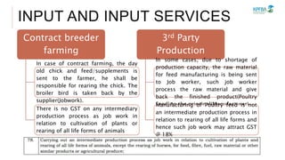 GST on Poultry Sector | PPTX
