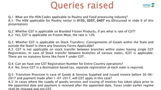 GST on Poultry Sector | PPTX