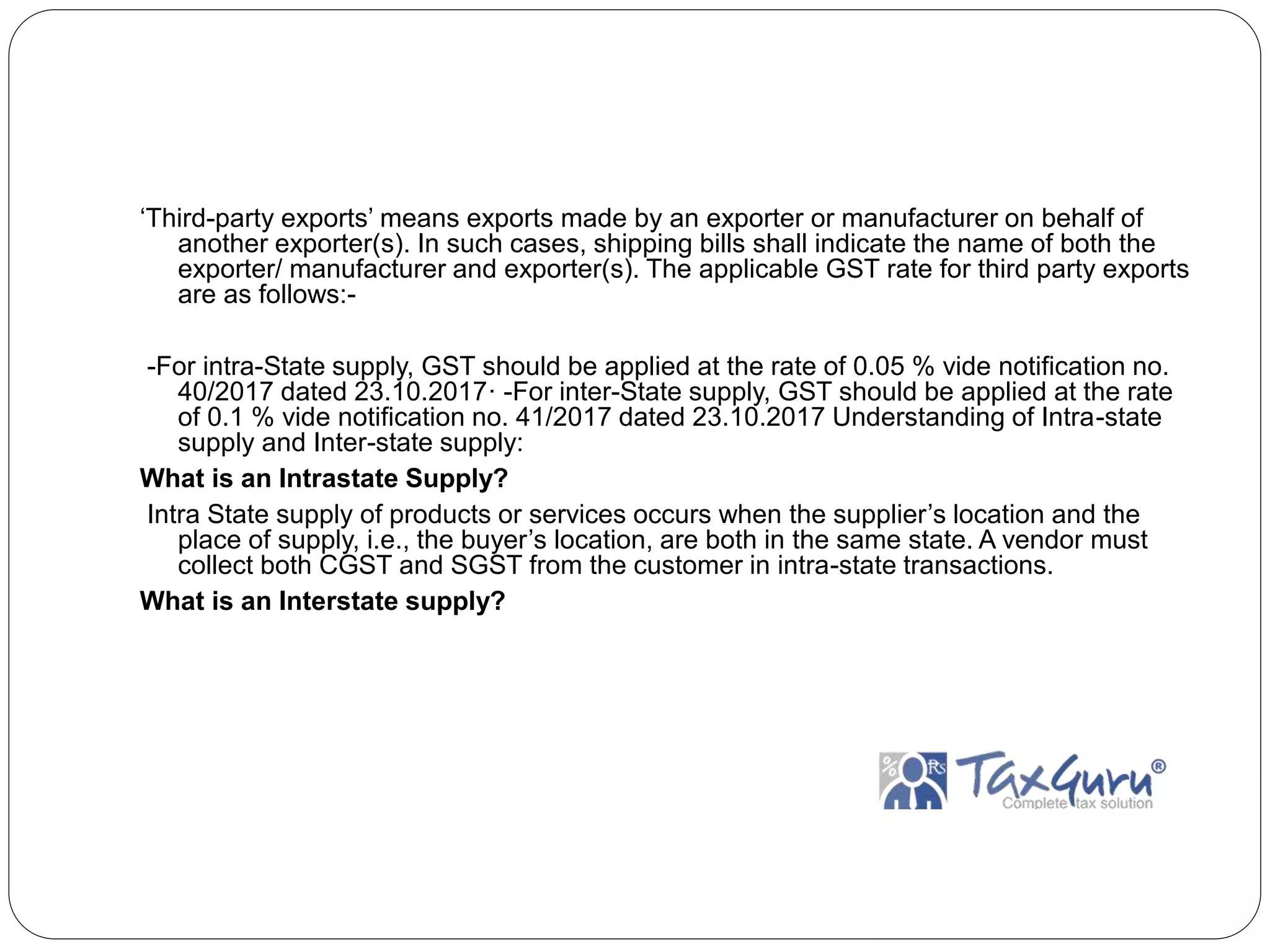 GST on Third Party Exports.pptx