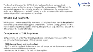 A Guide to GST Refunds: Process and Management | PPTX