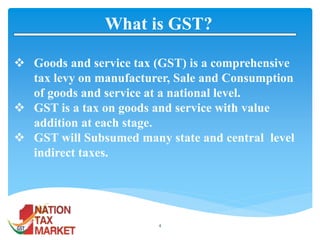Gst possibilities and problems | PPTX