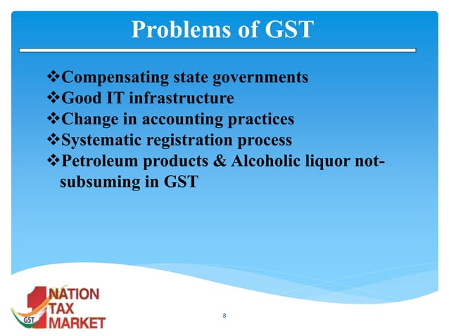 Gst possibilities and problems | PPTX