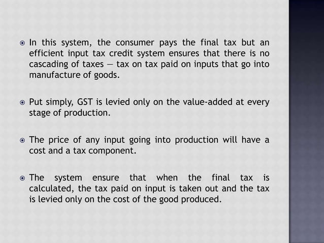 GST: Issues between Centre and states | PPTX | Personal Taxes ...