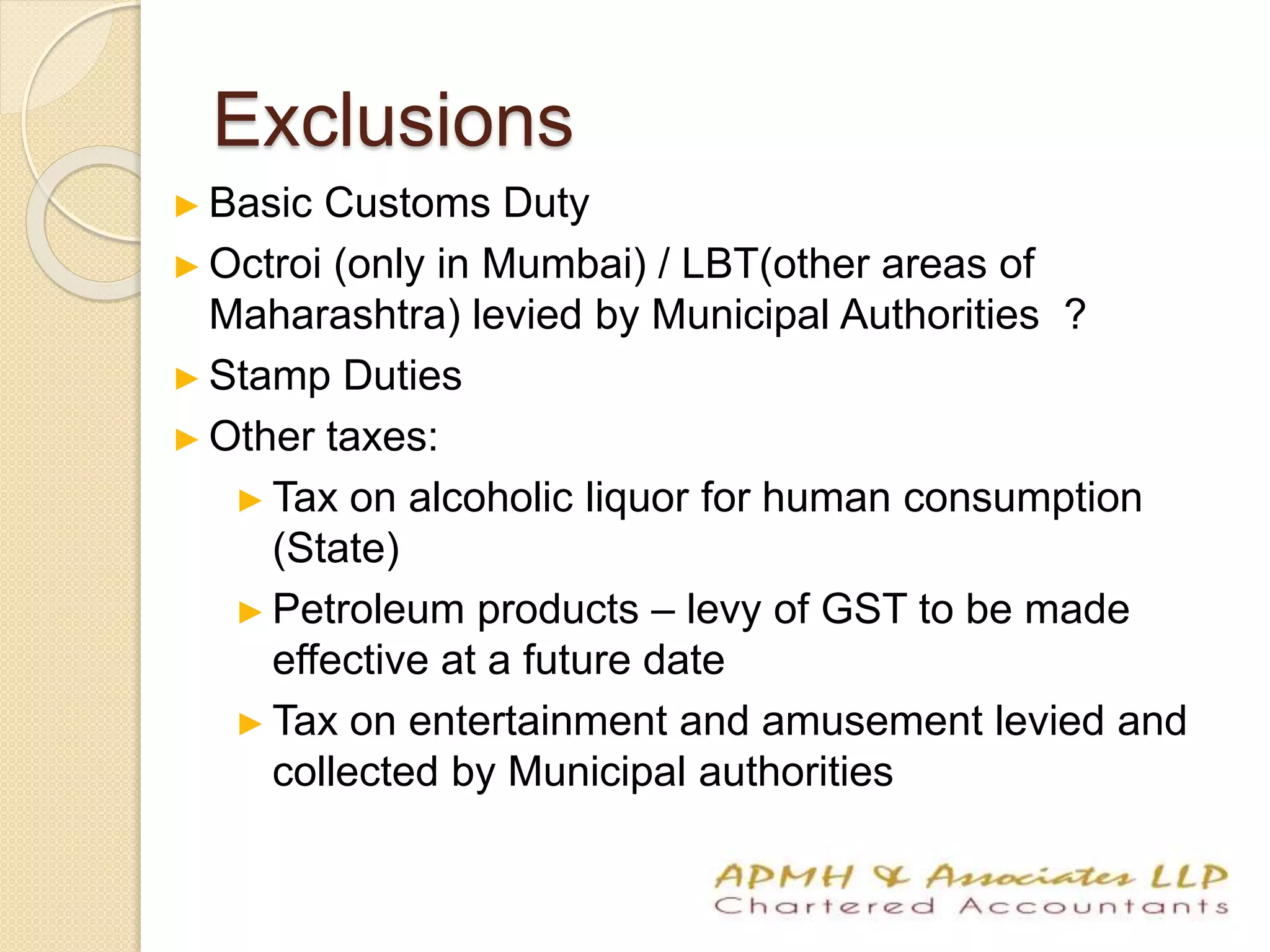 Overview of GST | PPTX