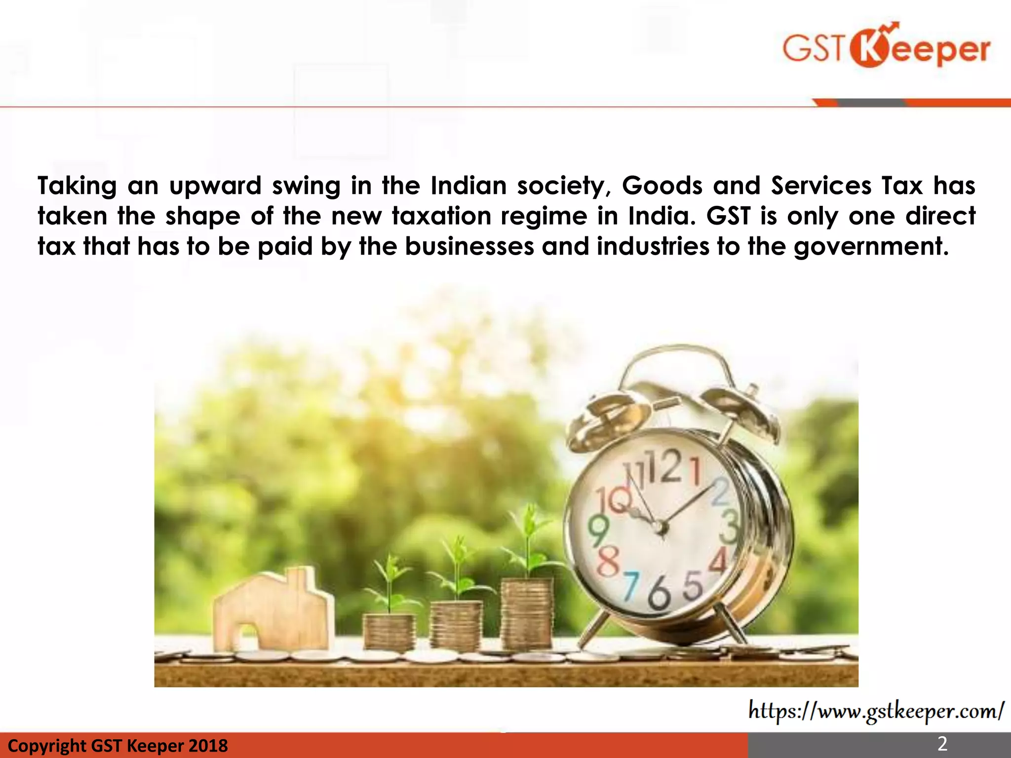 An Overview of GST in India | PPTX