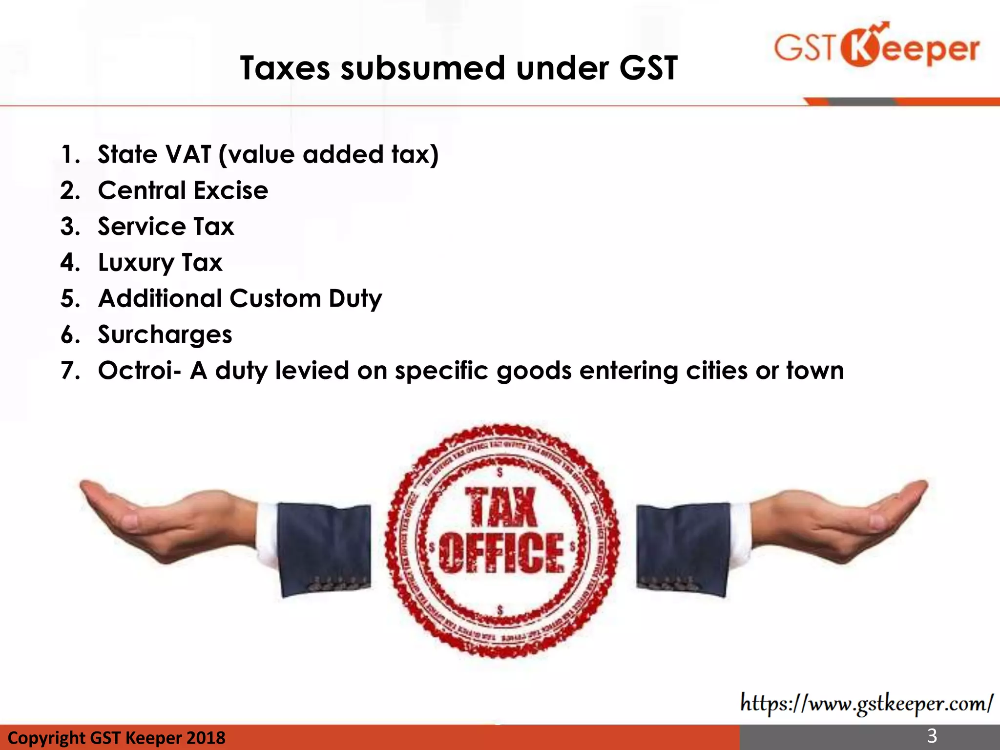 An Overview of GST in India | PPTX