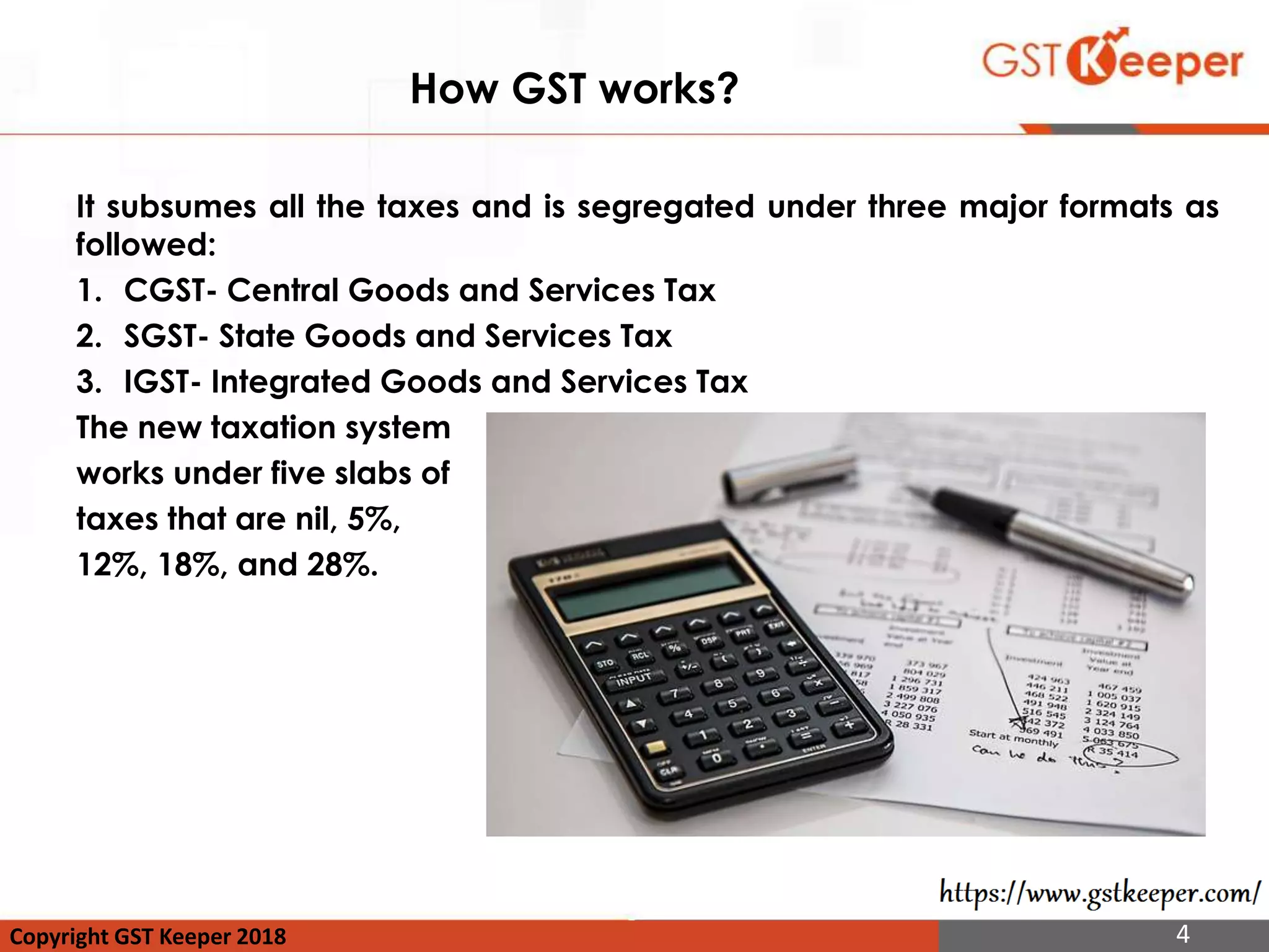 An Overview of GST in India | PPTX