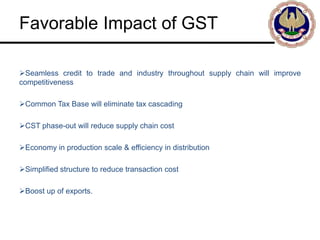 goods and service tax | PPTX