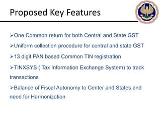 goods and service tax | PPTX