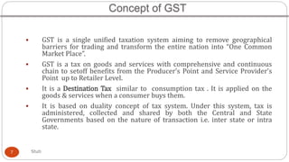 Gst presentation | PPTX