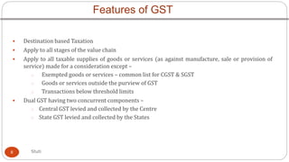 Gst presentation | PPTX