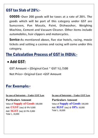 Gst presentation by satyajit das | PDF