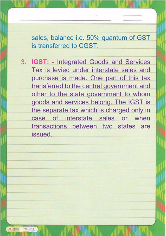 project on gst | PDF