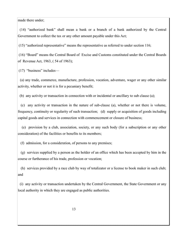 Project Report on GST 2018 | PDF