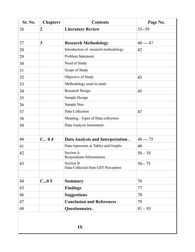 Project Report on GST 2018 | PDF