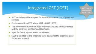 Gst And its Impacts Project | PPTX