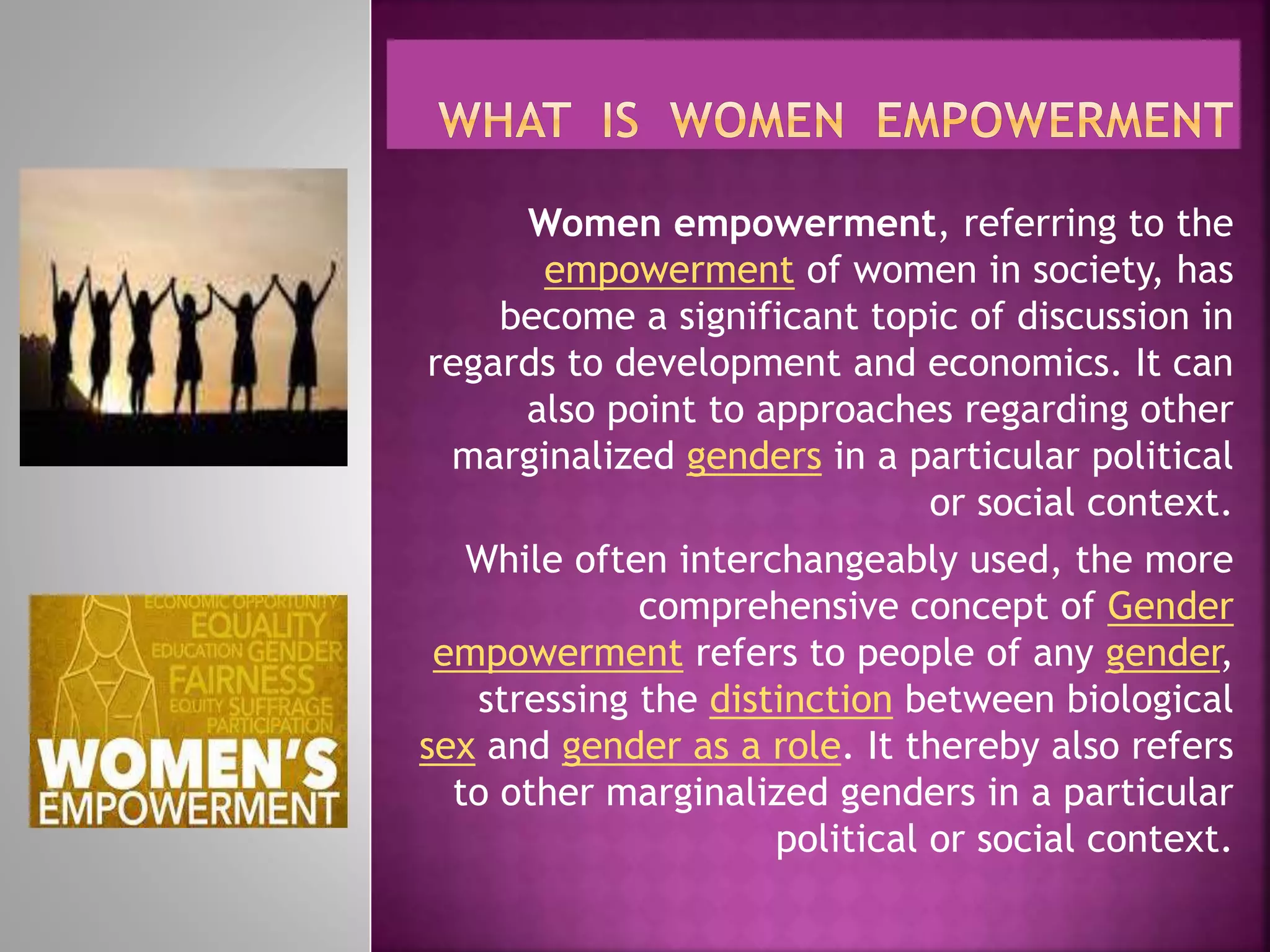 Woman Empowerment | PPTX