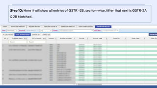 Complete Guide to GSTR-2B Form Process Using Gen GST Software | PDF