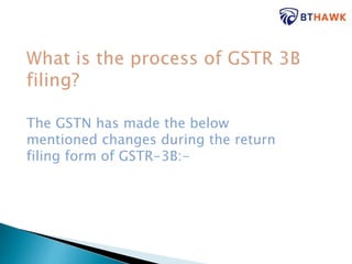 GSTR-3B | PPTX
