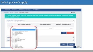 GSTR 3B Return Filing Process | PDF