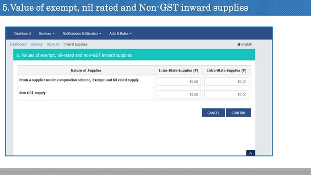 GSTR 3B Return Filing Process | PDF | Credit Cards | Personal Debt