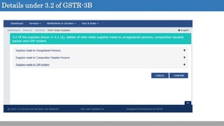 GSTR 3B Return Filing Process | PDF