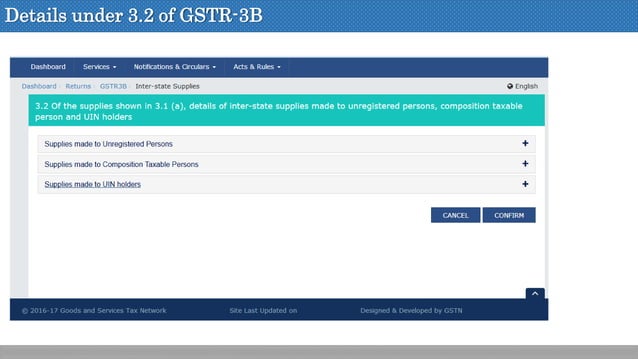 GSTR 3B Return Filing Process | PDF | Credit Cards | Personal Debt