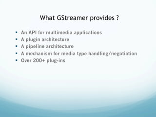 Gstreamer Basics | PPT