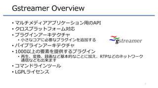 Gstreamer Basics | PPTX | Computing | Technology & Computing