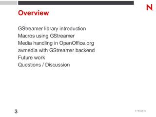 GStreamer in OpenOffice.org | Computing | Technology & Computing