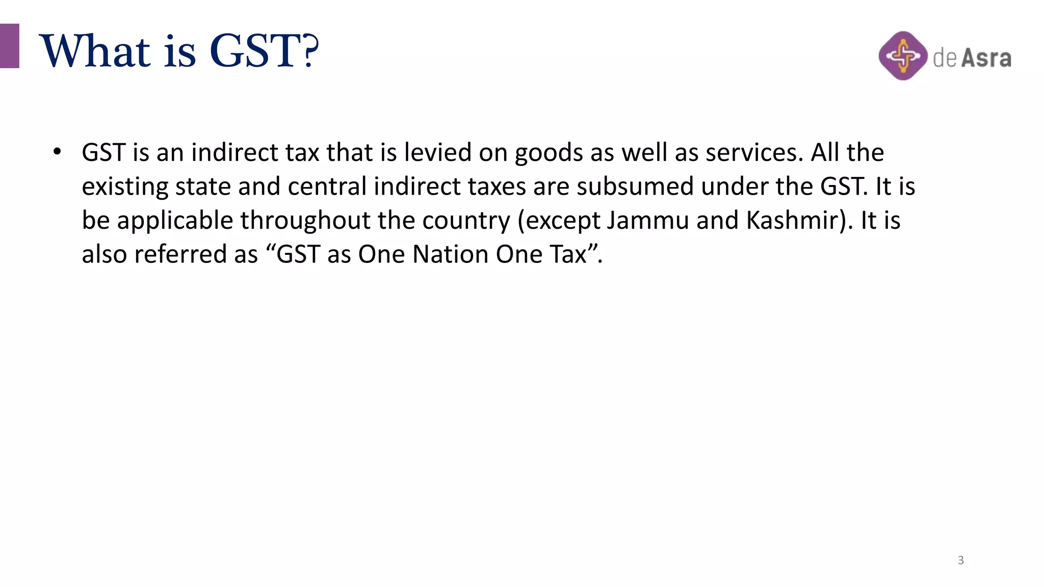 What Is GST | Procedure To Register Under GST | GST Documents | PPT