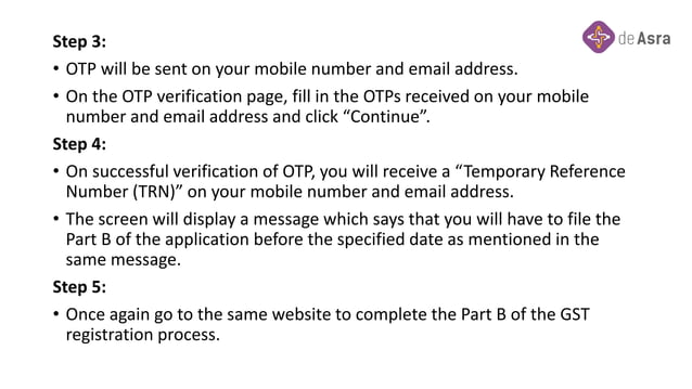 What Is GST | Procedure To Register Under GST | GST Documents | PPT