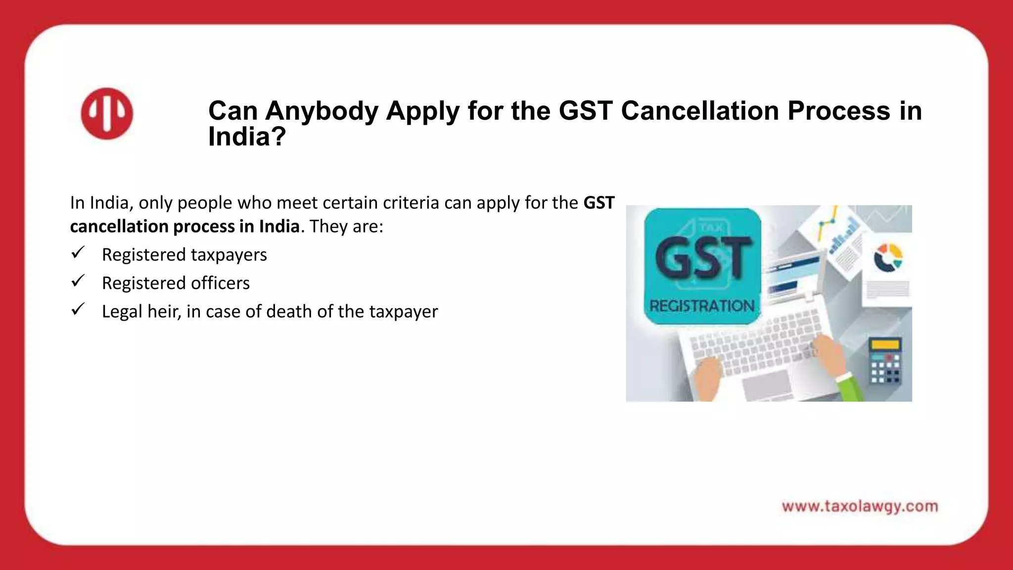 Gst registration | PPT