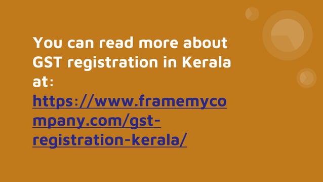 Gst registration | PPTX