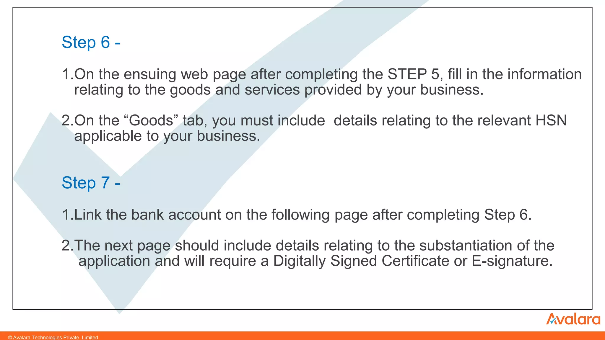 GST Registration Process | PPTX