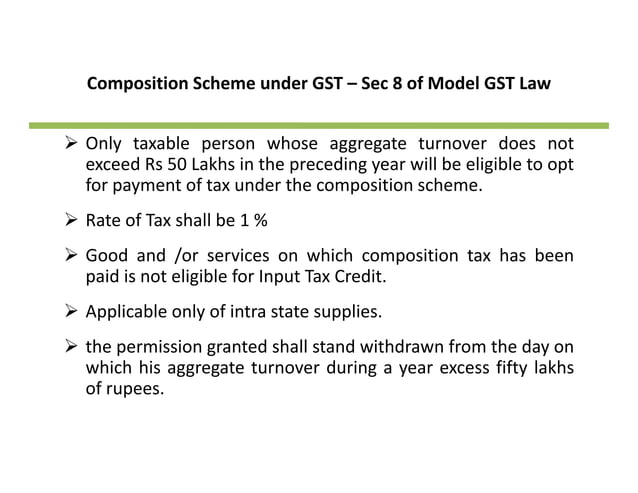 Gst registration provisions including business process | PPT