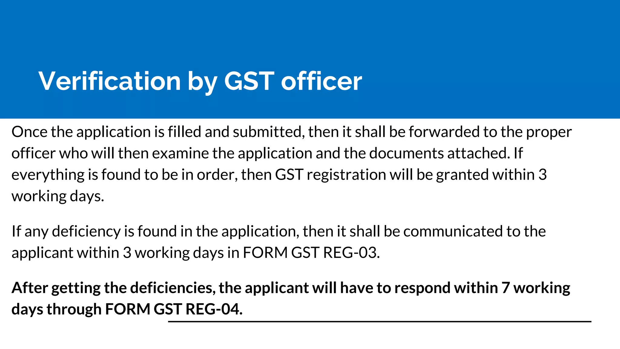 GST Registration Requirements | PPT