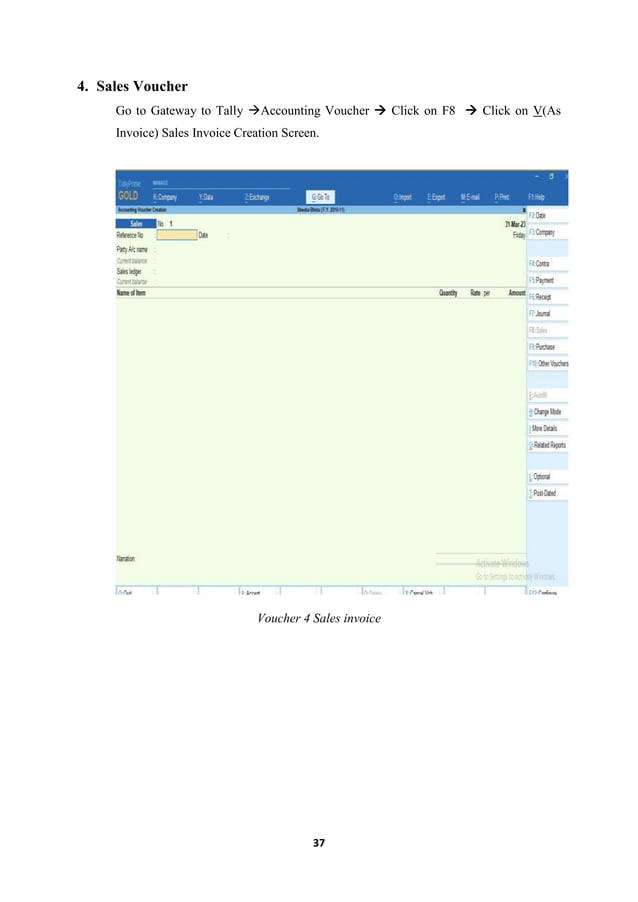 GST RETURN and Tally Internship report.docx