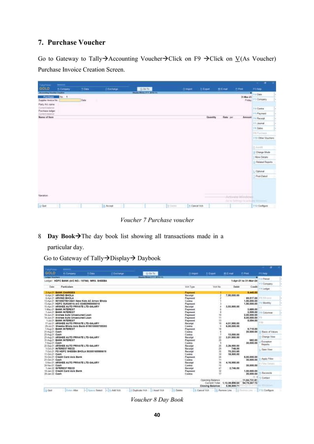 GST RETURN and Tally Internship report.docx