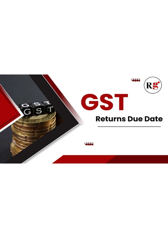 GST Returns Due Date with registration guru | PDF