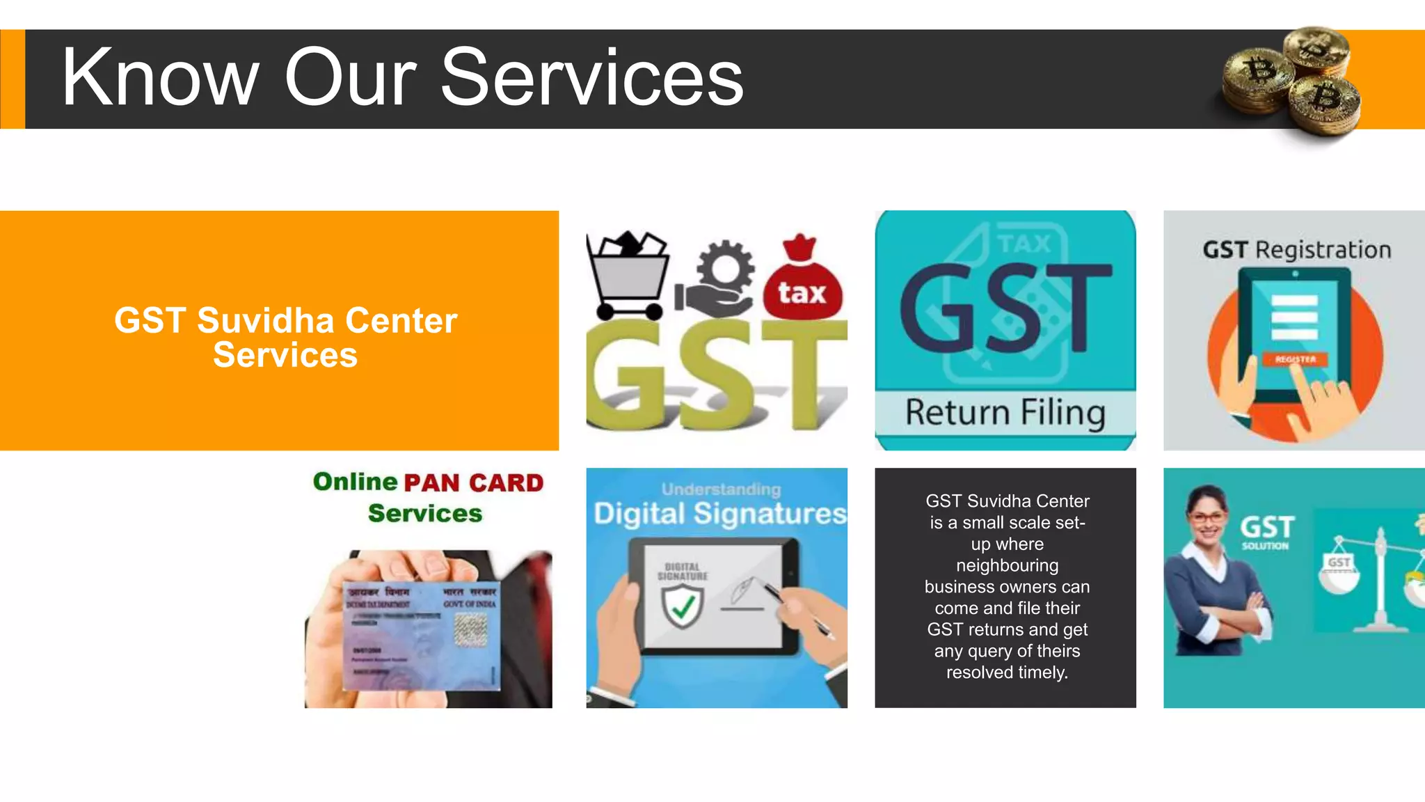 Types of GST Return | GST Return Filing | GST Suvidha Kendra | PPTX