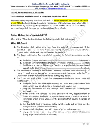 GST Series 1 by ourCAgang | PDF