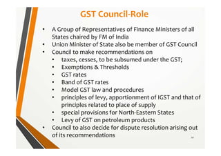 GST Simplified Series#1: Concept, Scope, Levy & Applicability | PDF