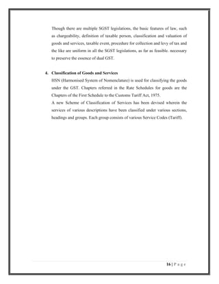 SIP on Goods and Service Tax | PDF