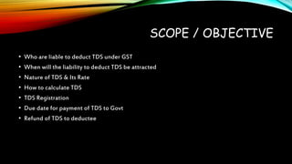 TDS under GST | PPTX