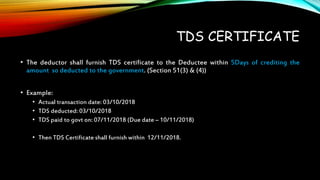 TDS under GST | PPTX