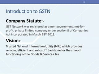 Understanding GST - Role of Technology | PPT